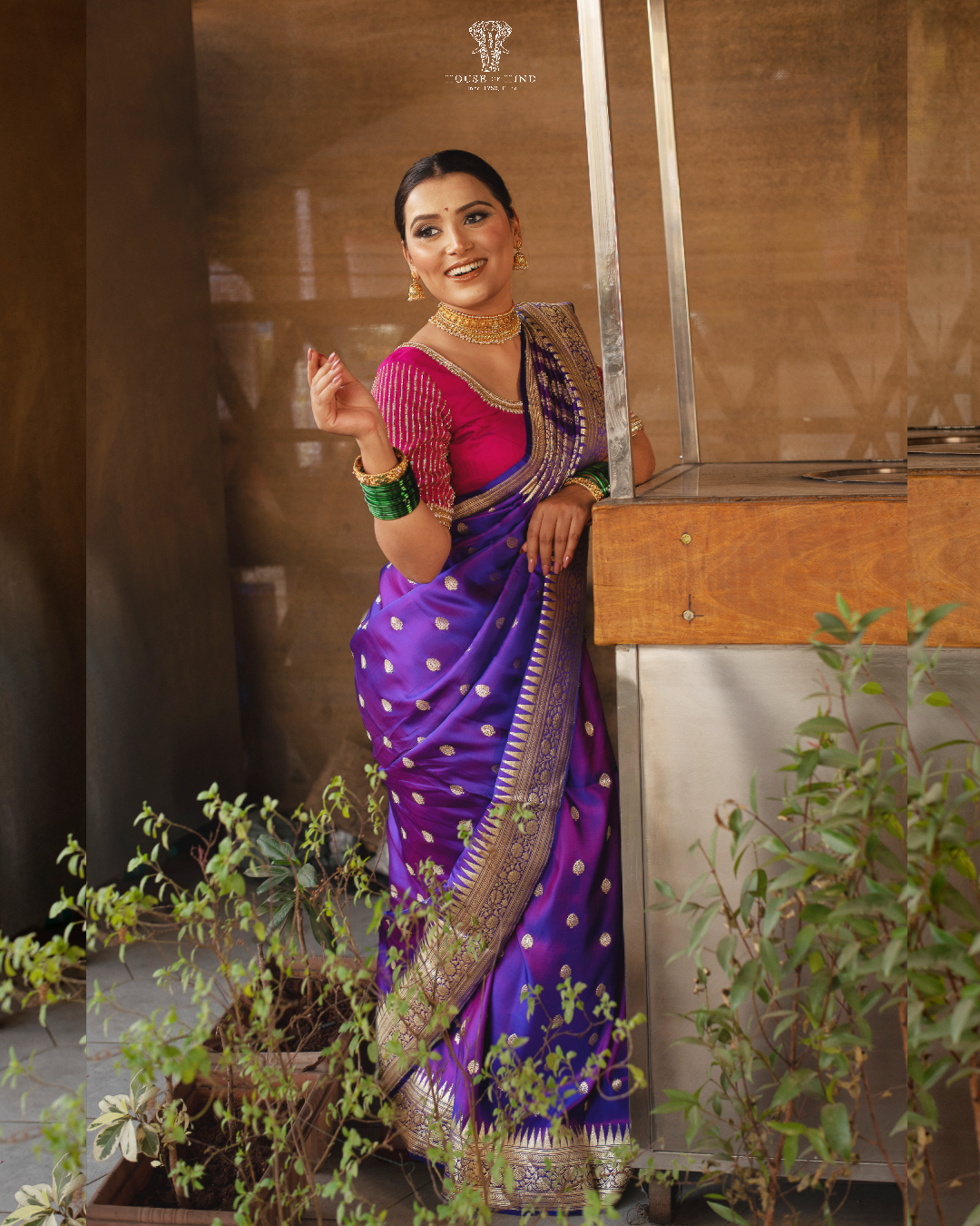 The Royal Blue Pure Silk Shalu with Zari Work Banarasi Silk Saree ...